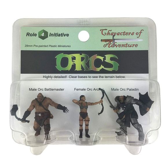 Role 4 Initiative | Games | Characters Of Adventure Orcs Group Of 3 Set ...